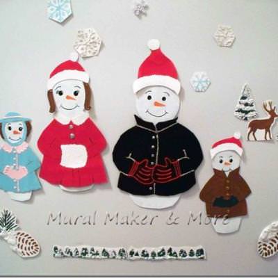 Magnetic Snowman Paperdolls – Tip Junkie