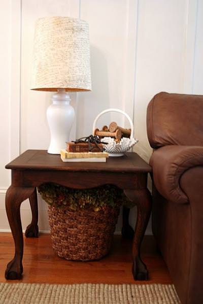 Pottery Barn Script Lamp Shade {DIY Lighting} – Tip Junkie