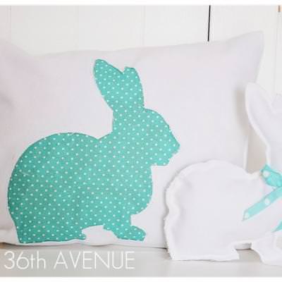 Spring Bunny Pillow {tutorial} – Tip Junkie