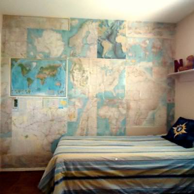 Wall of Maps {tutorial} – Tip Junkie