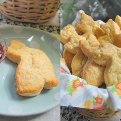 Bunny Scones {Easter Recipe} – Tip Junkie