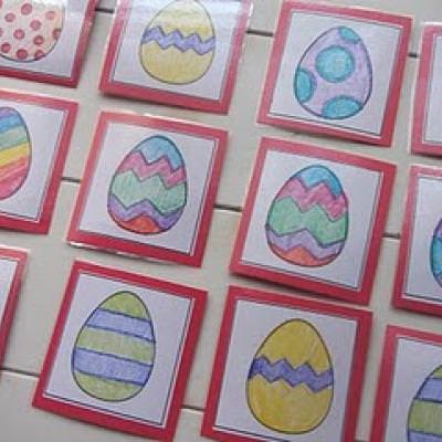 Easter Egg Matching Game {Easter Fun} – Tip Junkie