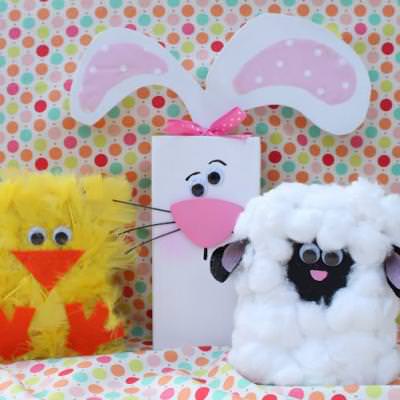 Spring Animal 2x4s {Kids Easter Crafts} – Tip Junkie