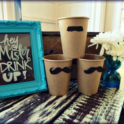 DIY Mustache Cups {Crafts} – Tip Junkie
