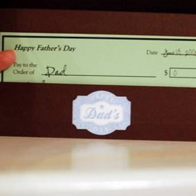 Father’s Day Gift Checks {Printable Gift Coupons} – Tip Junkie