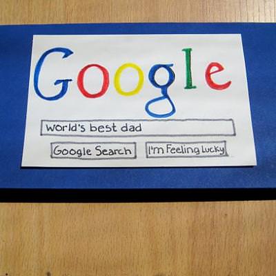 Greatest Dad Google Card {Happy Fathers Day Cards} | Tip Junkie