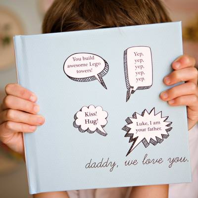 Interactive Homemade Father’s Day Photo Book {Crafts} – Tip Junkie
