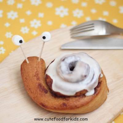 Cinnamon Roll Snails – Tip Junkie