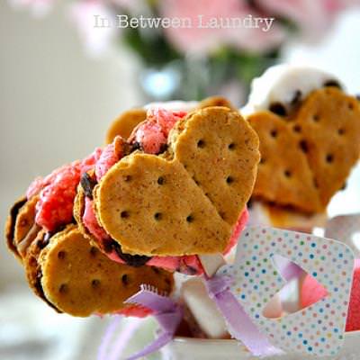 Heart Shaped S’Mores {How-To} – Tip Junkie