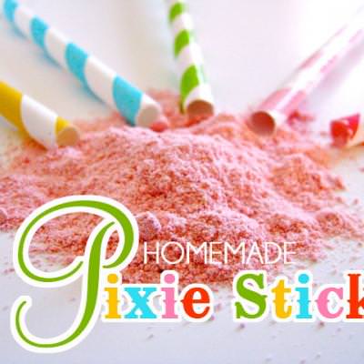 Homemade Pixie Stix {Tutorial} – Tip Junkie