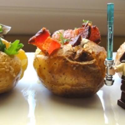 Mini Baked Potatoes {Appetizers} – Tip Junkie