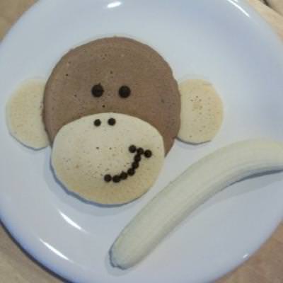 Monkey Pancakes {Kids Food Crafts} – Tip Junkie