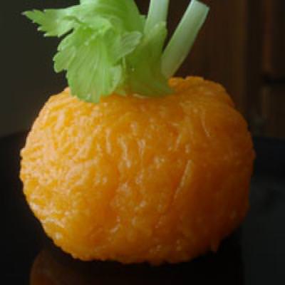 Pumpkin Shaped Rice Balls {Fun Food} – Tip Junkie