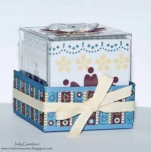 2? Post It Note Cube {paper craft} – Tip Junkie