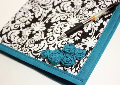 Composition Fabric Book Cover {Tutorial} – Tip Junkie