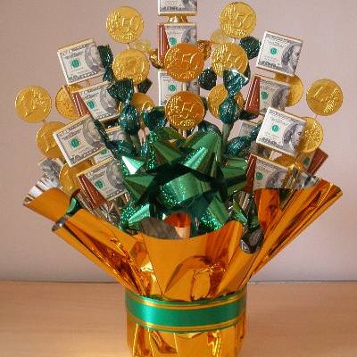 Edible Candy and Money Bouquet – Tip Junkie