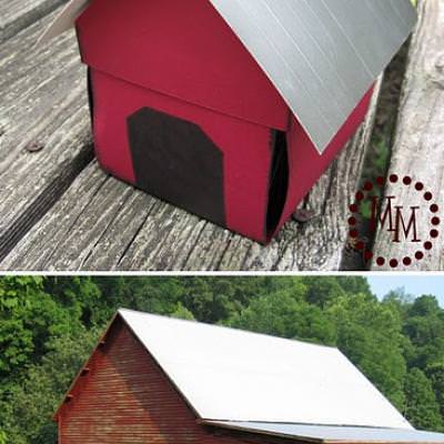 Exploding Barn Scrapbook Card – Tip Junkie