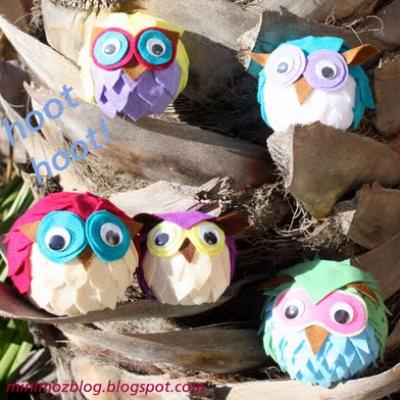 Felt Owls Craft {Tutorial} – Tip Junkie