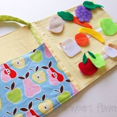 Felt Shopping Book {Activities for Kids} – Tip Junkie