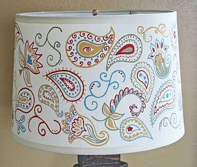 Hand-Painted Lamp Shade {How-To} – Tip Junkie