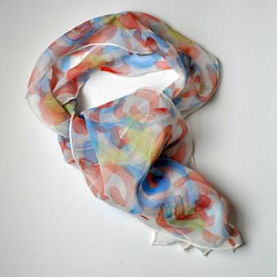 Hand Painted Scarf – Tip Junkie