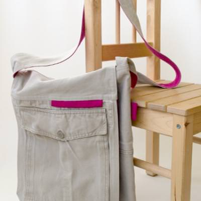 Messenger Bag from Cargo Pants {Tutorial} – Tip Junkie