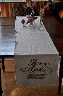 Muslin Table Runner Tutorial – Tip Junkie