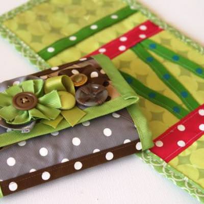 Scrap Ribbon Wallet or Clutch {Sewing Tutorial} – Tip Junkie