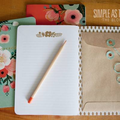 Travel Notebook With Pocket – Tip Junkie