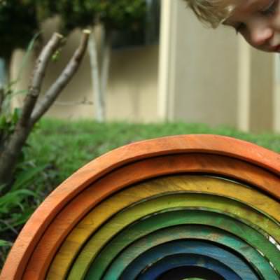 Wooden Rainbow Blocks {Tutorial} – Tip Junkie