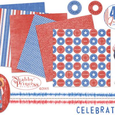 Celebrating 4th of July Digital Kit {Patriotic Backgrounds} – Tip Junkie
