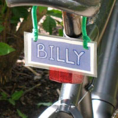 Bicycle License Plate Craft {Cool Craft} – Tip Junkie