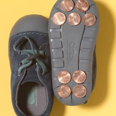 Penny Tap Shoes {Easy Crafts} – Tip Junkie