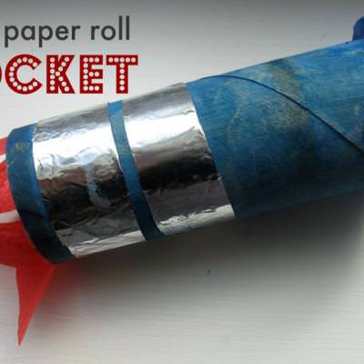 Toilet Paper Roll Rockets {Kids Craft} – Tip Junkie