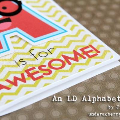 A is for Awesome! {Card Ideas} – Tip Junkie