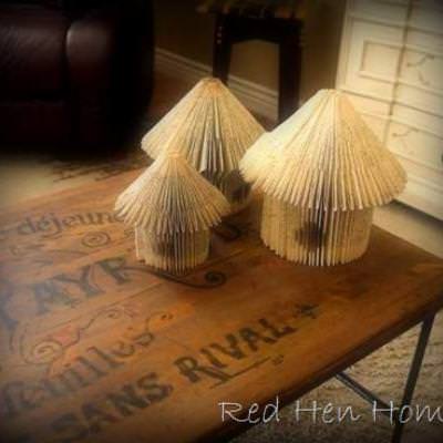 Book Birdhouses {Decorating With Paper} – Tip Junkie