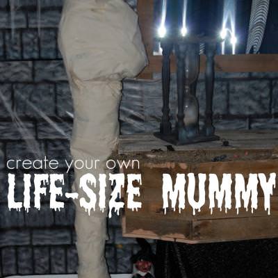 Create Your Own Life Size Mummy – Tip Junkie