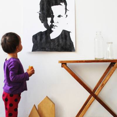 DIY Poster Project {Picture to Painting} – Tip Junkie