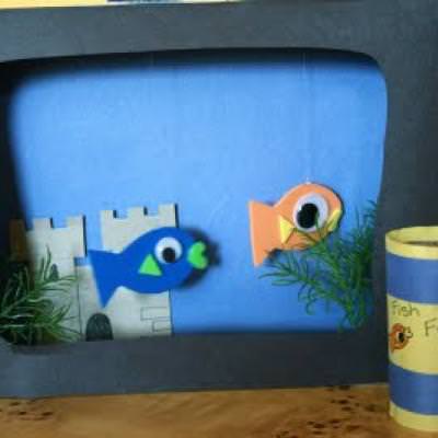 Fish Tank Craft {Preschool Crafts} – Tip Junkie