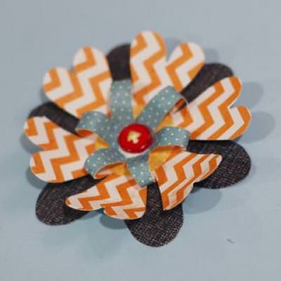 Frilly Flowers {Simple Paper Crafts} – Tip Junkie