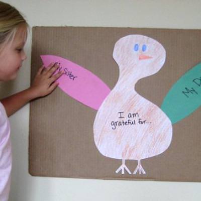 Gratitude Turkey {Kids Craft} – Tip Junkie