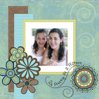 How to Color Line Art Digitally {Digital Scrapbook Tutorial} – Tip Junkie