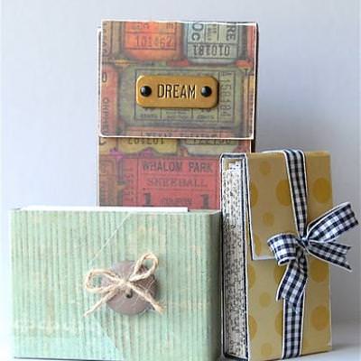 Mini Book Made From Scratch {Paper Craft Ideas} – Tip Junkie