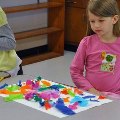 Painting with Tissue Paper {Painting Techniques} – Tip Junkie