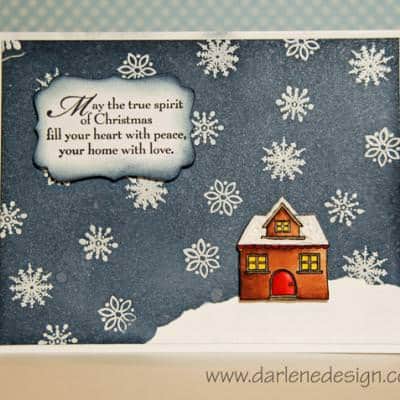 Greeting Cards Holiday & Seasonal Cards Handmade Winter/Holiday Card ...