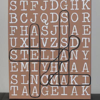 Use contact paper to create Word Art – Tip Junkie