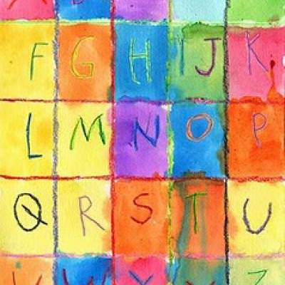 Watercolor Alphabet {Kids Painting} – Tip Junkie