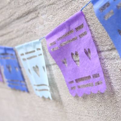 DIY Papel Picado Mexican Banner {Cinco de Mayo Celebrations} – Tip Junkie