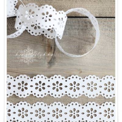 Doily Ring Chain Garland {Party Decor} – Tip Junkie