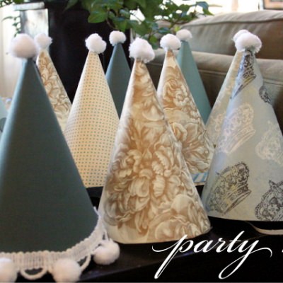 Easy Party Hat Tutorial {Free Printable Templates} – Tip Junkie